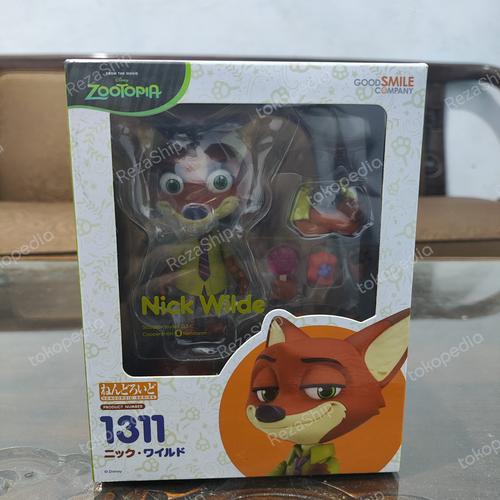 Jual Nendoroid Nick Wilde 1311 zootopia original nendroid not revoltech ...