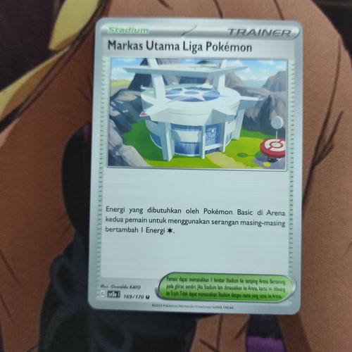 Jual Kartu Pokemon Indonesia - Markas Utama Liga Pokemon (Stadium ...