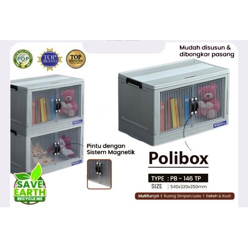 Promo Container Plastik Storage Box Plastik Napolly Polibox Rak ...