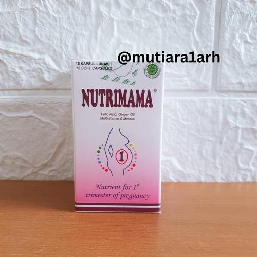 Jual NUTRIMAMA 1 - BOTOL ISI 15 KAPSUL - Kota Depok - MUTIARA 1 ARH ...