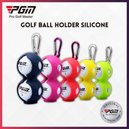 Promo PGM Golf Ball Holder Silicone Ball Carrier With Marker Cover Bola ...