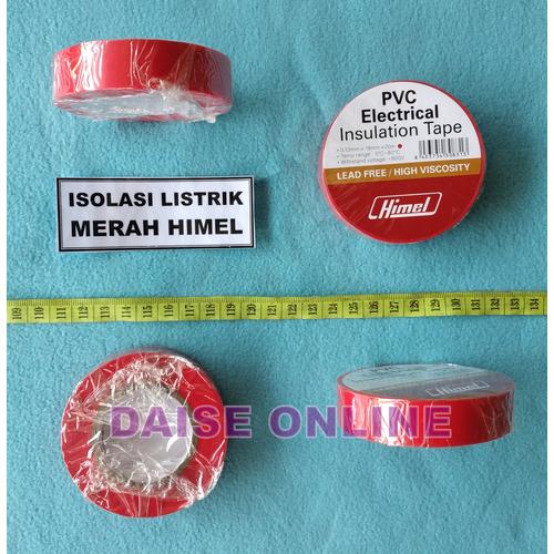 Jual ISOLASI LISTRIK MERAH HIMEL - Kab. Sidoarjo - DAISE ONLINE | Tokopedia