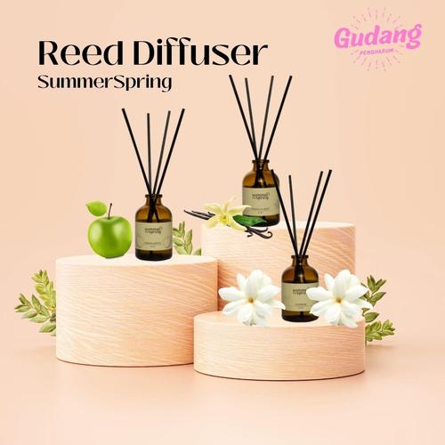 Jual Summerspring Reed Diffuser Pengharum Ruangan Home Fragrance Mewah ...