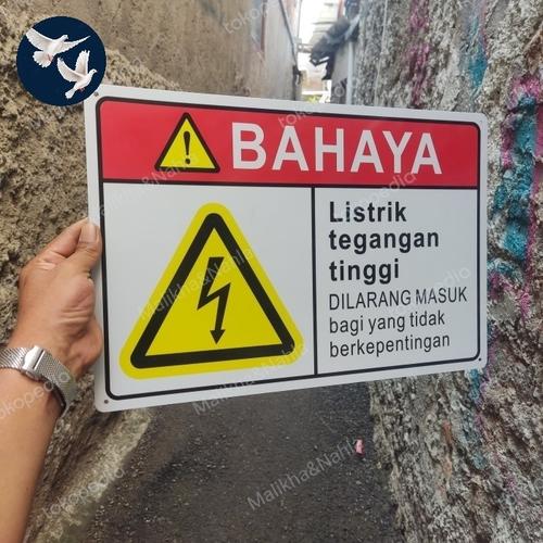 Jual RAMBU K3 BAHAYA LISTRIK - Jakarta Selatan - Malikha&Nahla | Tokopedia