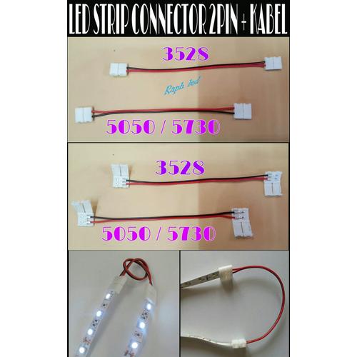 Jual CONNECTOR / SAMBUNGAN KABEL LED STRIP 5050 2835 PENJEPIT - 2835 ...