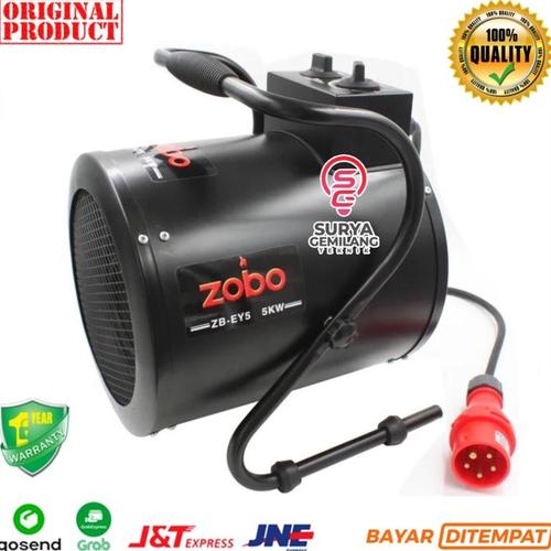 Jual Blower Heater Mesin Pemanas Ruangan 5000 watt 380V Penghangat ...