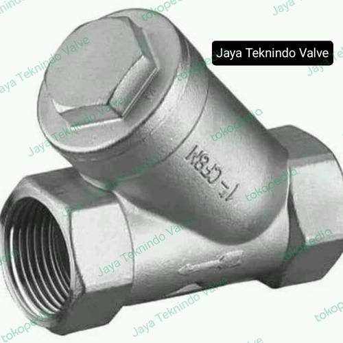 Jual Y. Strainer SS 316 BSPT 1/2"(Inch) - Cabang Y Drat Dalam - Jakarta ...