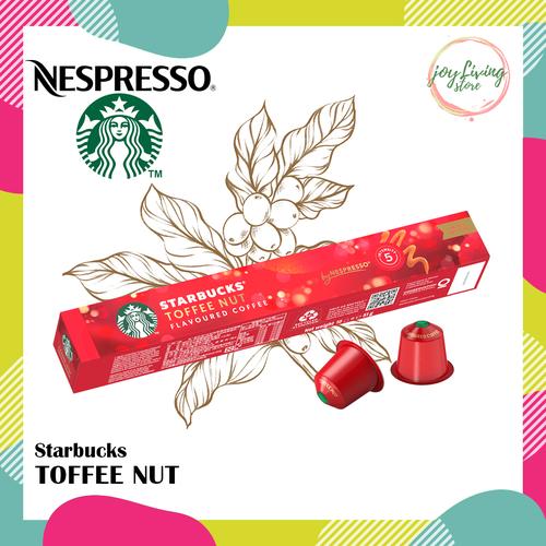 Jual Starbucks Toffee Nut Flavoured Coffee Capsule By Nespresso Kopi ...