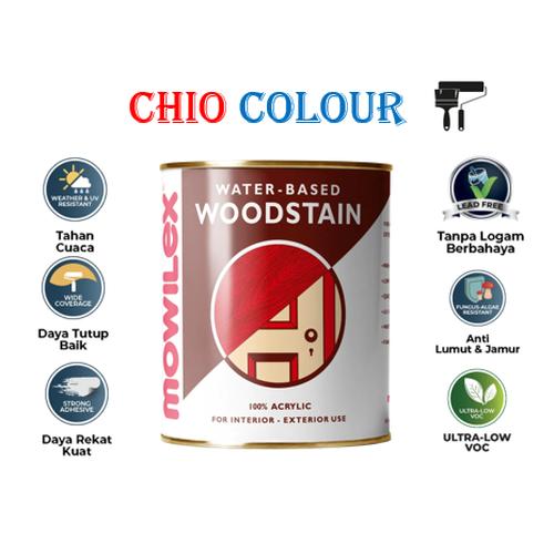 Jual CAT KAYU DAN BESI MOWILEX WOODSTAIN WALNUT 1 LITER - Kota Depok - CHIO COLOUR | Tokopedia