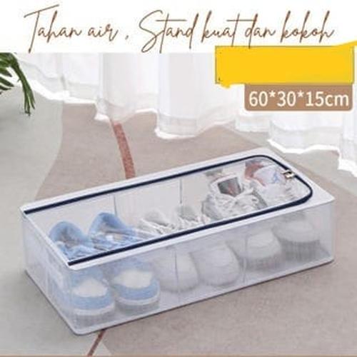 Jual Storage Box Sepatu Tempat Keranjang Penyimpanan Sepatu Pria Dan ...