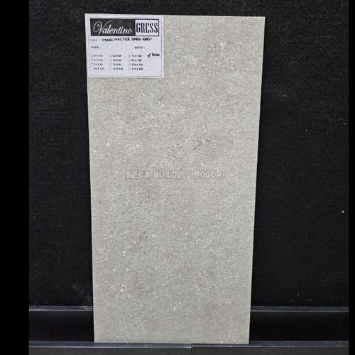 Jual Keramik Valentino Ceramic Tile MANCHESTER DARK GREY 30x60 cm - Kab. Bogor - MEGA BUILDING ...