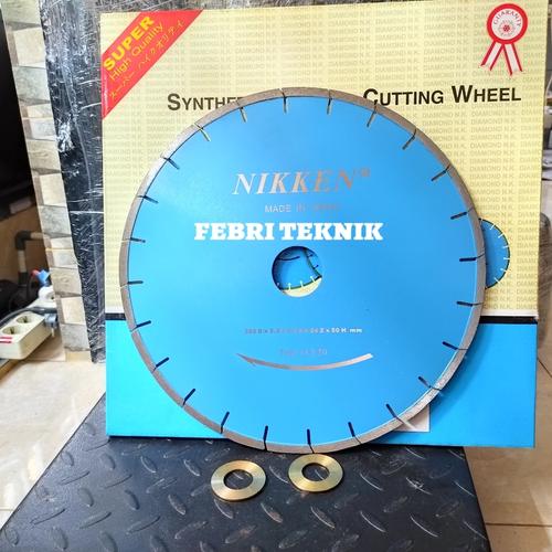 Jual Diamond Wheel Nikken 355 Mm 14" Mata Pisau Belah Beton Made In ...