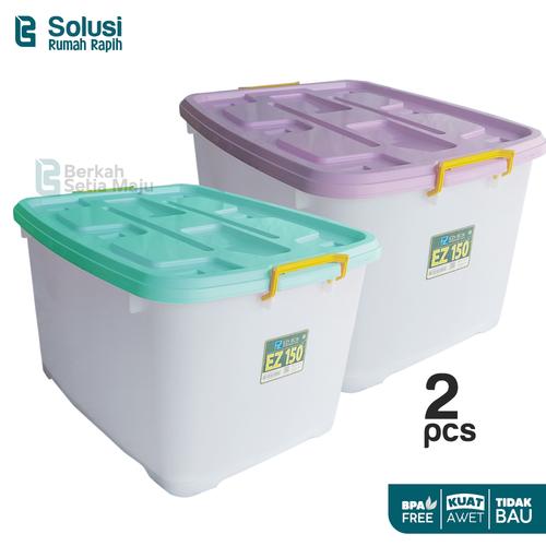 Jual [ISI 2] CONTAINER BOX 150 LITER EZY / BSM KONTAINER BOX ...