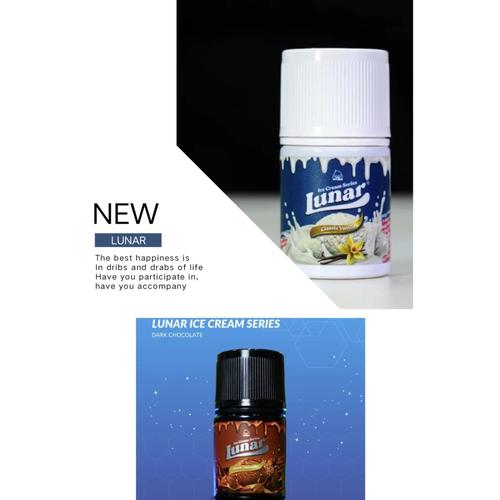 Jual LIQUID LUNAR CLASSIC SERIES CREAMY SERIES 60ML FREEBASE - Jakarta ...