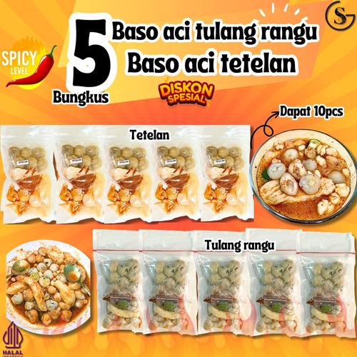 Jual PAKET BUNDLING 5 BOCI TETELAN MIX 5 BOCI TULANG RANGU Food mantull ...