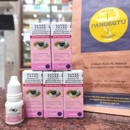 Jual Sanbe Tears Eye Drop 8ml / Air Mata Buatan SanbeTears Tear Tetes ...