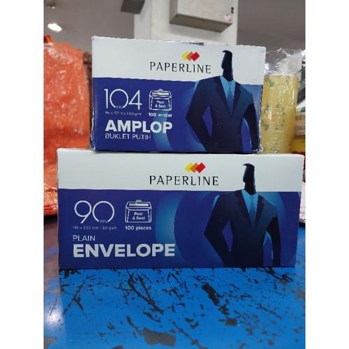 Jual 'Amplop Putih PaperLine 104 Dan 90 / isi 100 Lembar - 90 (besar ...