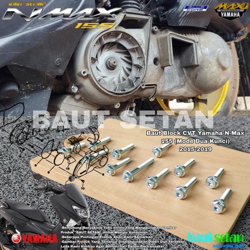 Jual Baut Set Block CVT Yamaha Nmax Old Mode Dua Kunci - Kota Depok ...