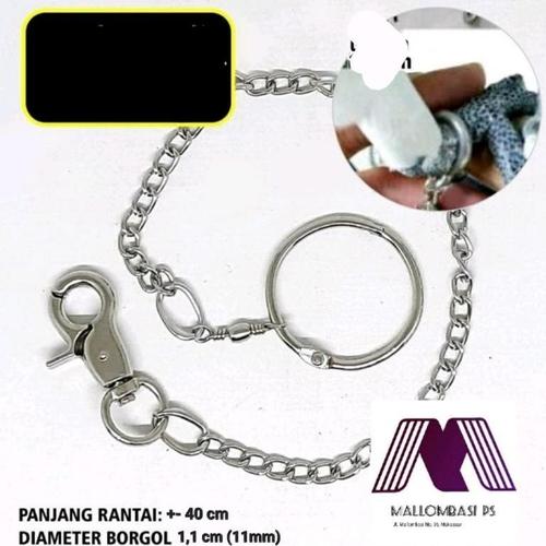 Jual Rantai Ring Borgol Besi Pengikat Ikat Kaki Burung Beo Kakatua ...
