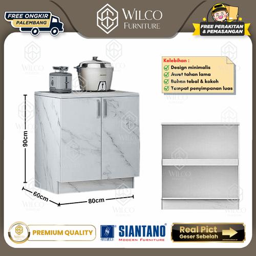 Jual Rak Dapur/ Kitchen Set Marble Siantano Modern Minimalis KC-01 B-1 ...