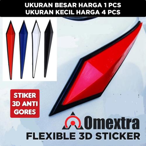 Jual Flexible 3D Sticker Omextra Stiker 3D Lentur Protect Mobil Anti ...