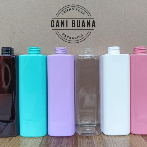Jual BOTOL HS 500ML KOTAK HOLI NECK 28/BOTOL PET 500ML KOTAK NECK 28 ...