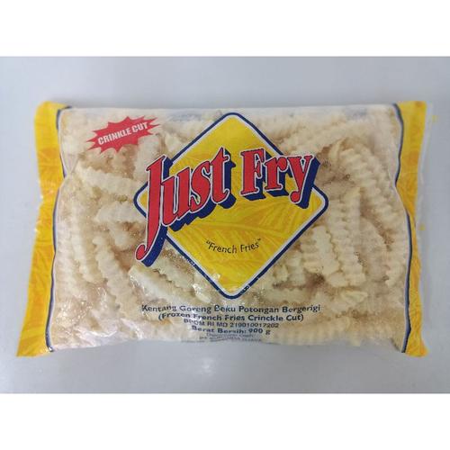 Jual Just Fry Crincle Cut 900gr Kentang Goreng French Fries - Kab ...