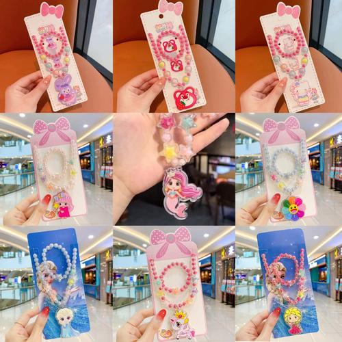 Jual Anak-anak Kalung Set LED+Gelang Mutiara Import Karakter Frozen ...