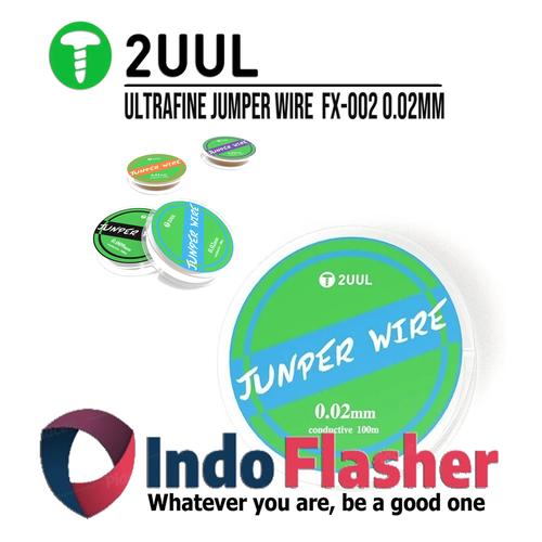 Jual 2UUL FX-002 Ultrafine Jumper Wire 100mx0.02mm Kawat Jumper Halus PCB - Jakarta Barat ...