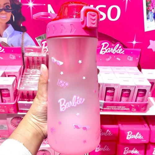 Jual [READY JKT] MINISO X BARBIE BOTTLE BARBIE PINK 1 LITER - Jakarta ...