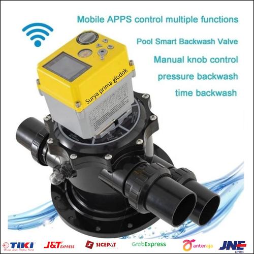 Jual Automatic 6-Way Backwash Valve for Automatic San Filter Emaux ...