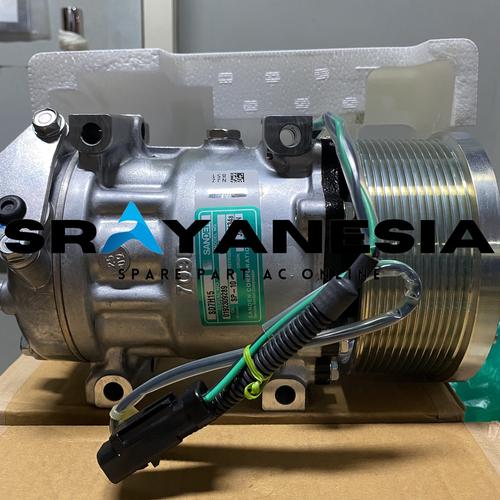 Jual Kompresor Compressor AC CAT 320D 330D 12PK Ori SD7H15 Sanden 6095 ...