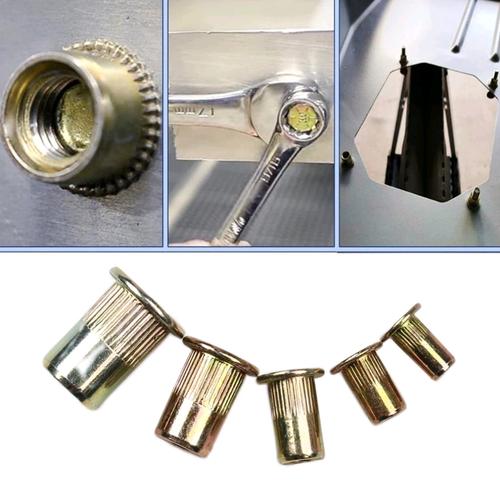 Jual Mur nut tanam knockdown M3 M4 M5 M6 M8 M10/ 50pcs - M10/50pcs ...