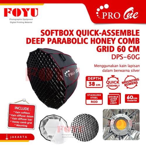 Promo Softbox Deep Parabolic Honey Comb Grid Studio Bowens Pro One DPS ...