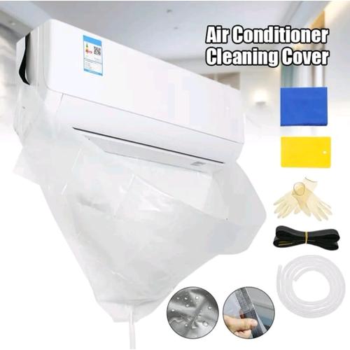 Promo KURENZA Plastik cuci AC / Cover AC 1/5 PK SAMPAI 2 PK 3 M SELANG ...