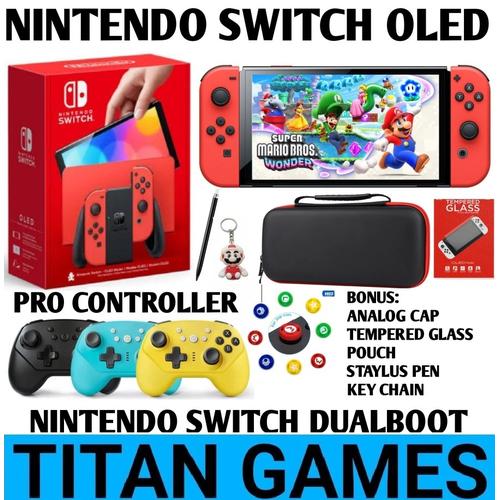 Jual Nintendo Switch OLED Console Mario Red Switch Oled Bonus Game ...