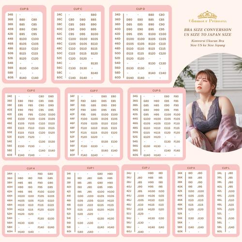 Jual SIZE GUIDESIZE CHART / PANDUAN PENGUKURAN TABEL UKUR GLAMOUR ...