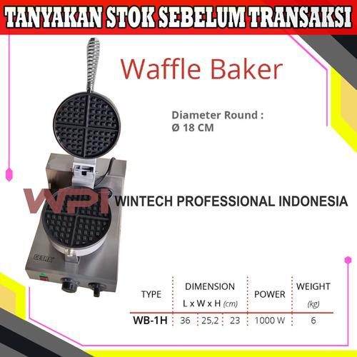 Jual Getra WB-1H Waffle Baker Mesin Untuk Membuat Waffle Pencetak ...