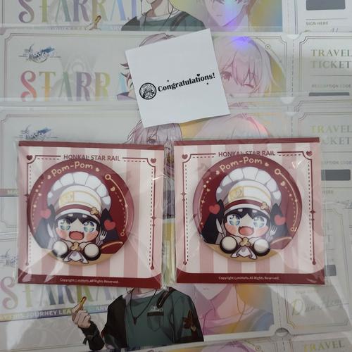 Jual PIN POM POM OFFICIAL HSR - Merch Honkai Star - HSR OFFICIAL MIHOYO ...
