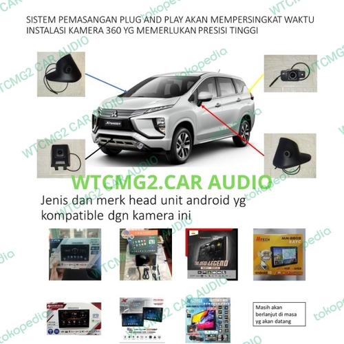 Jual head unit oem 9 inch + 360 kamera pnp mitsubishi xpander 2017 2021 ...