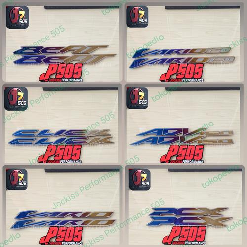 Jual Titanium Emblem Logo Body Honda Matic - Beat - Kota Bekasi ...