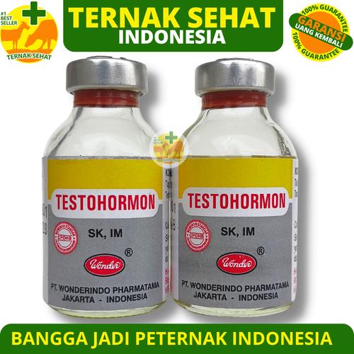Jual TESTOHORMON 20 ml - Hormon Tingkatkan Reproduksi Hewan Jantan ...