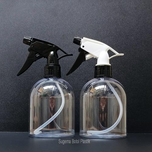 Jual Botol Spray 500ml Clear Model Oval - Botol Semprot Big Trigger 500 ...