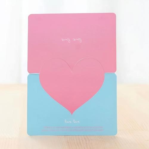 Jual Kartu Ucapan Bentuk Hati Kartu Ucapan Love love Card Greeting Card ...