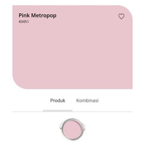 Jual CAT INTERIOR & EXTERIOR DULUX CATYLAC PINK METROPOP 43451 5 KG ...