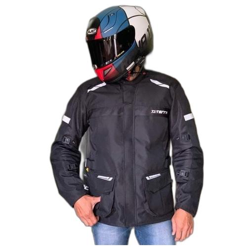 Jual Jaket Touring Adventure Full Protektor atau Pelindung dalam BLACk ...