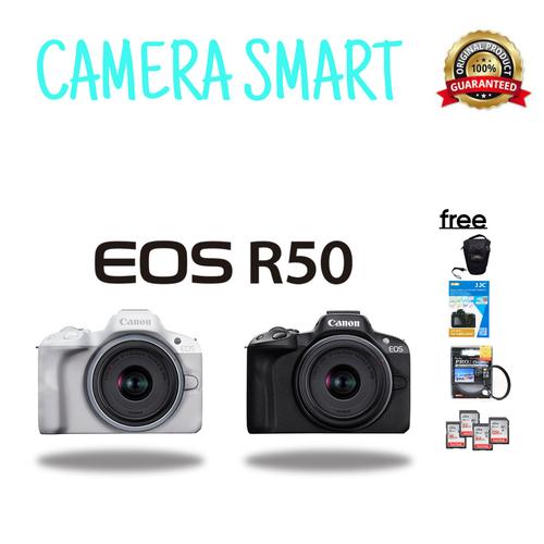 Jual Canon EOS R50 KIT 18-45mm - BODY ONLY, STANDAR BOX - Jakarta Pusat ...