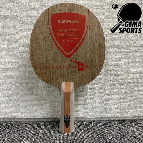 Jual Kayu Bet Pingpong Tenis Meja SUNFLEX SHO Soft Carbon Off Original - ST - Jakarta Selatan ...