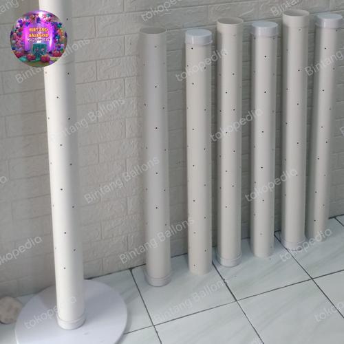 Jual Tiang holder balon sablon - Display balon print - Putih - Kota ...