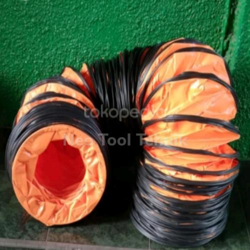 Jual Selang Portable Ventilator 18 Inch 10 M Flexible Hose Exhaust ...
